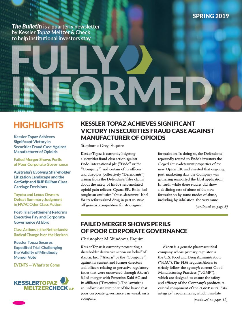 News | Kessler Topaz